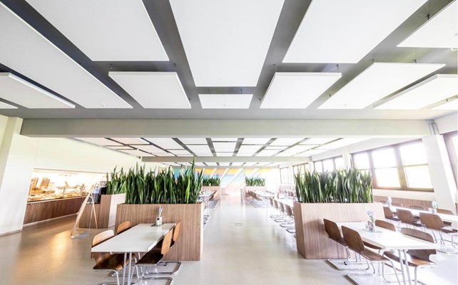 Customised acoustic felt panels